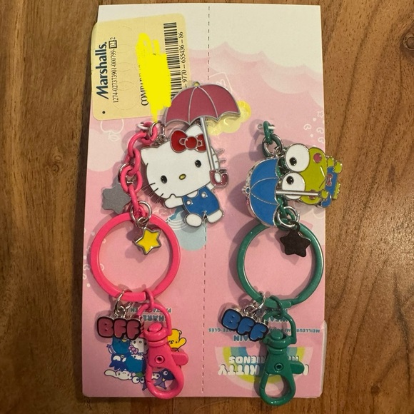Sanrio | Accessories | Bff Keychains Hello Kitty And Keroppi | Poshmark